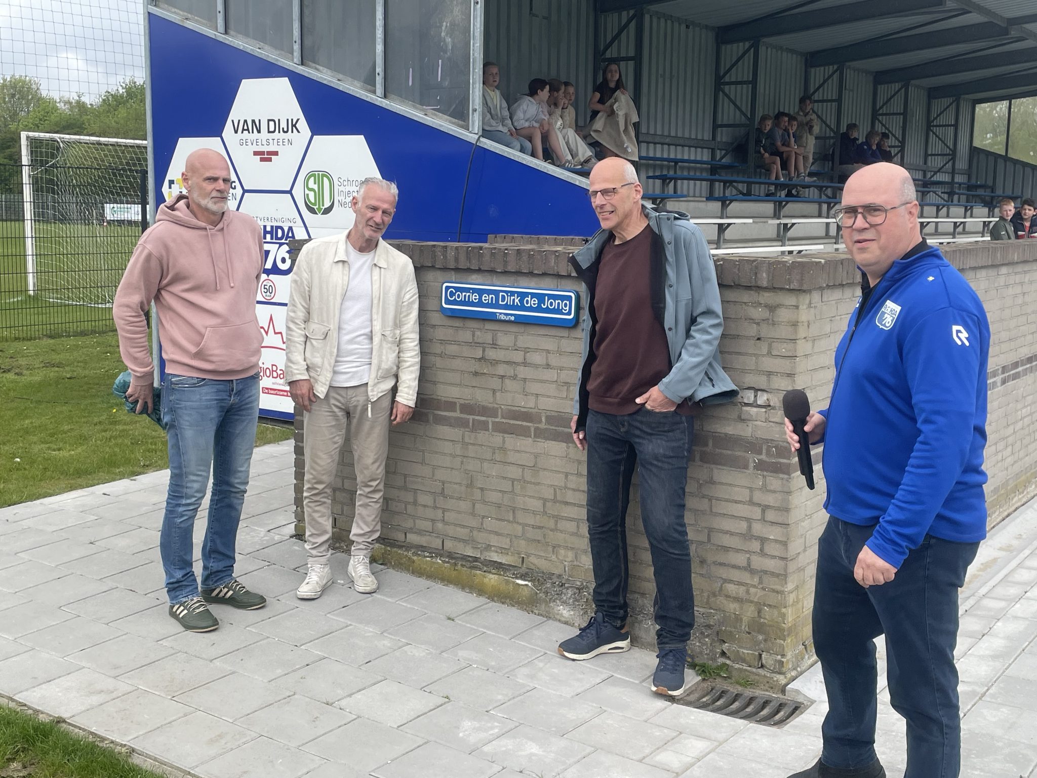 Onthulling.Corrie.Dirk.de.Jong-tribune.18.04.2026 - Rohda '76